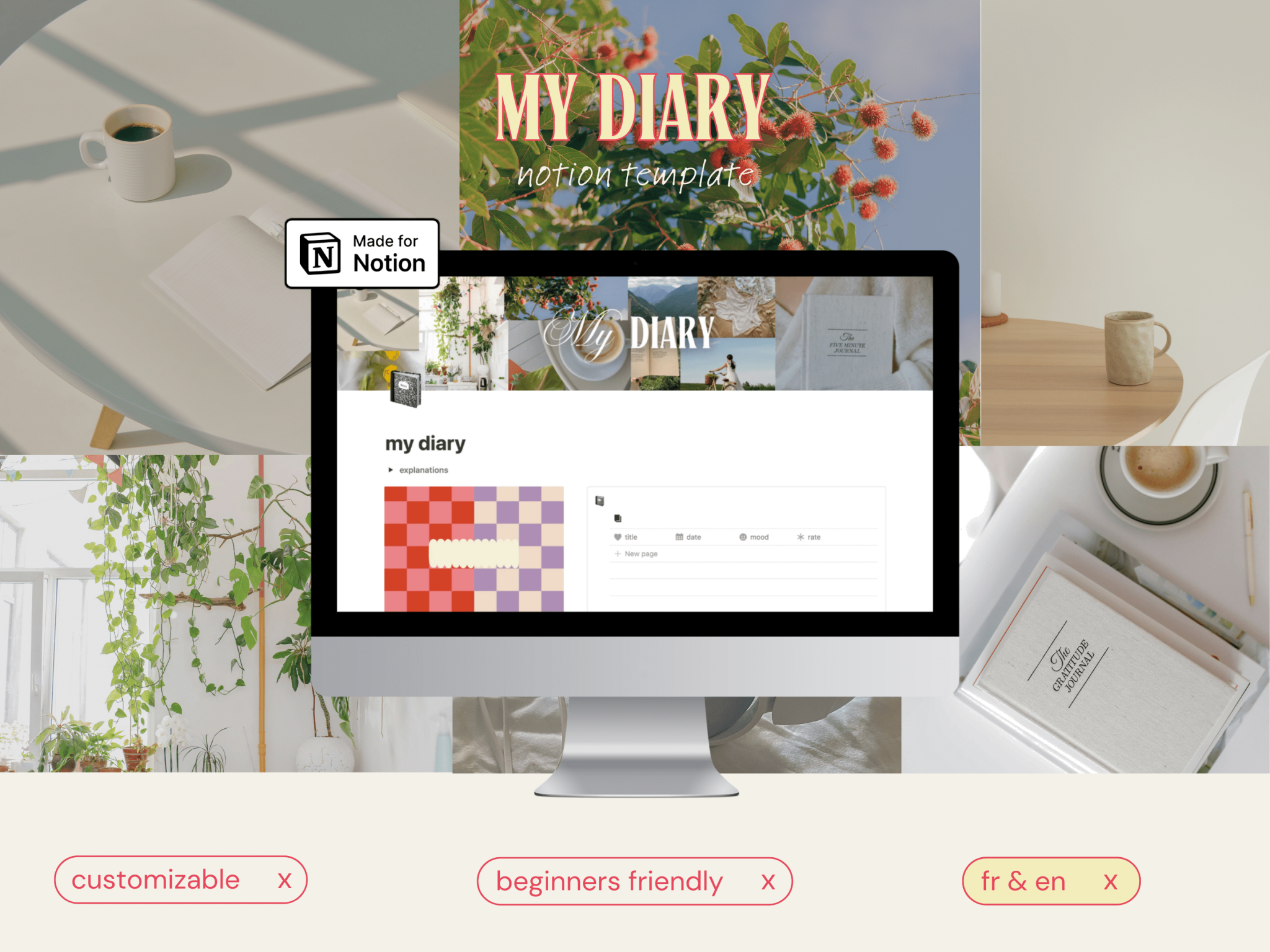 Mon journal intime - Iasan Design